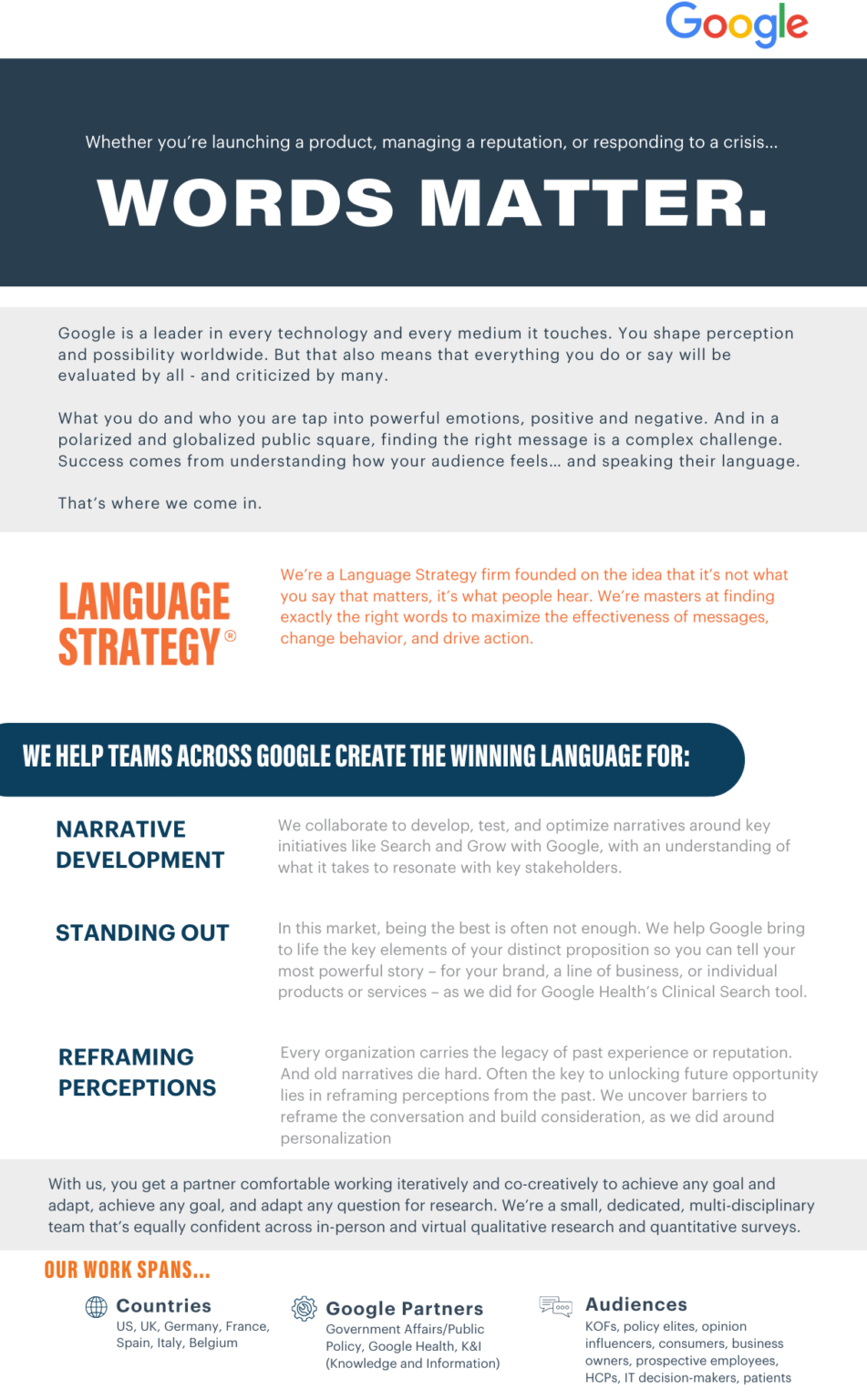Google - maslansky+partners