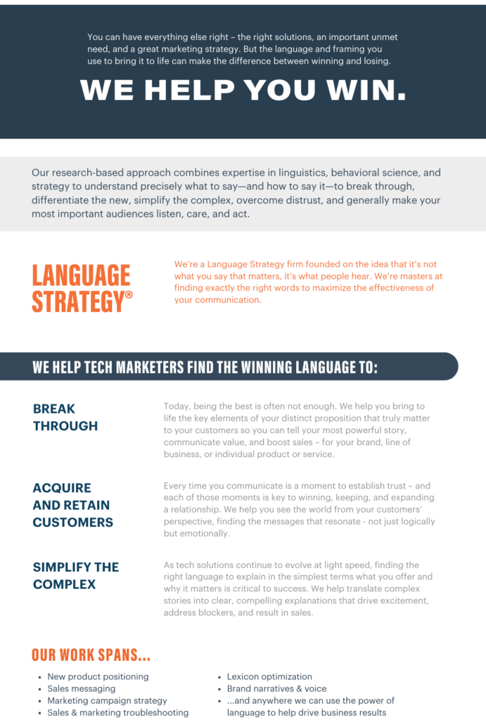 Technology - maslansky+partners